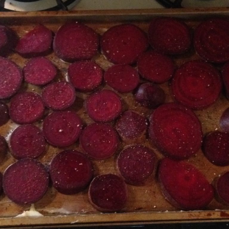 Roasted Beet Slices - Tinicum CSA in Bucks County